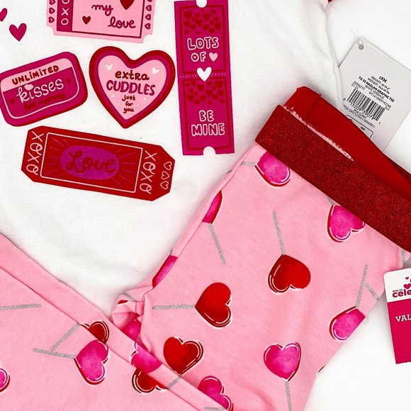 Way To Celebrate! | Matching Sets | Nwt 2t Way To Celebrate Valentines ...